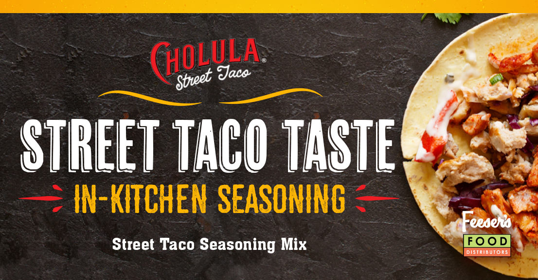 Cholula Street Taco Seasoning for Your Restaurant