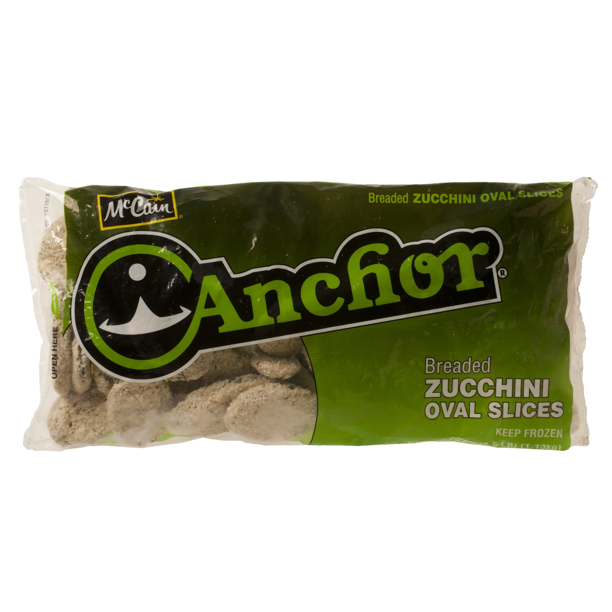 ZUCCHINI, OVALS, BREADED, 28-36 CT - Feeser's