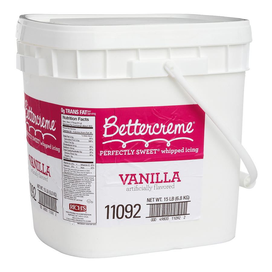 ICING, VANILLA, BETTERCREME, WHIPPED - Feeser's