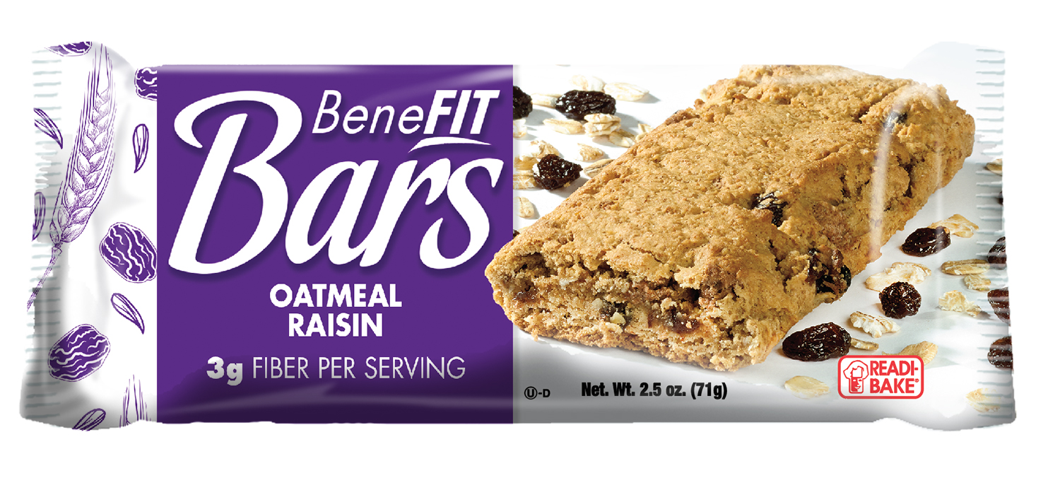 BRKFST BAR, OATMEAL, RAISIN, WHOLE GRAIN - Feeser's
