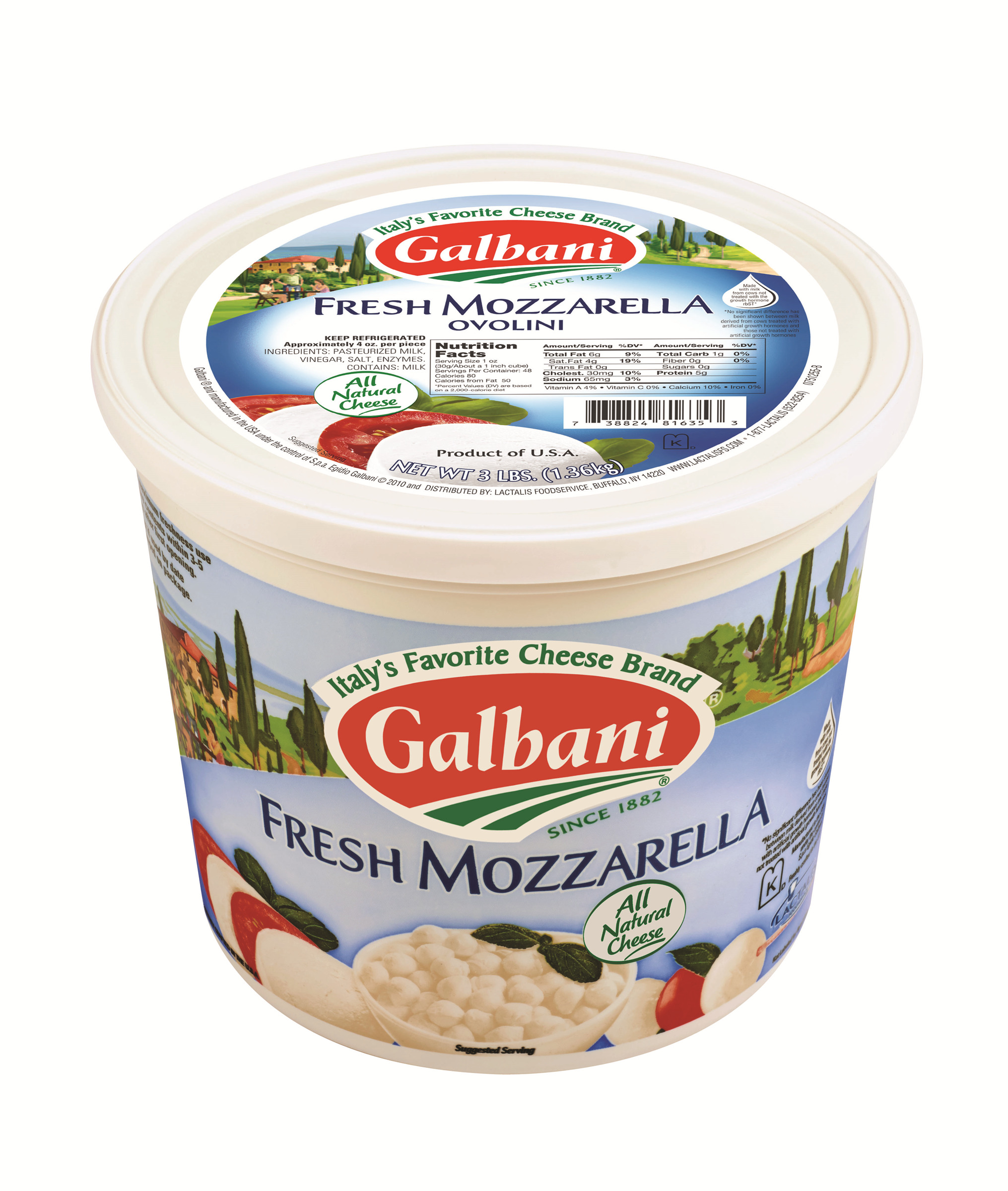 CHEESE, MOZZARELLA, FRESH, 4 OZ, OVOLINI - Feesers