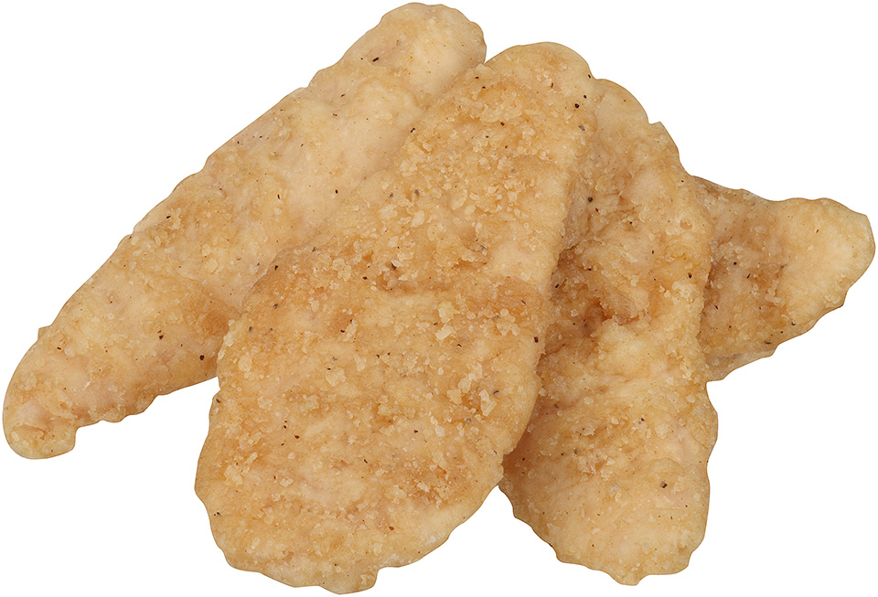 CHICKEN, TENDER, FRITTER, BREADED, UNCOOKED - Feeser's