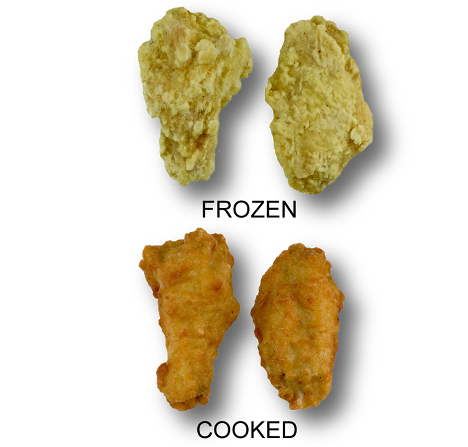 CHICKEN, WING, BREADED, PRECOOKED/FULLY COOKED, WING DING, MEDIUM ...