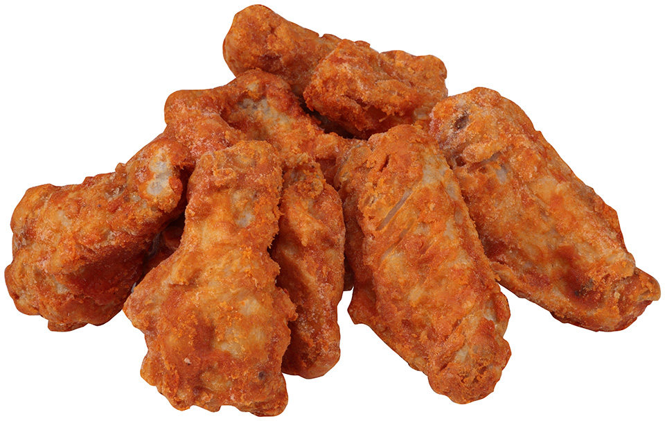 CHICKEN, WING, UNBREADED, PRECOOKED/FULLY COOKED, HOT, RED HOTS - Feeser's