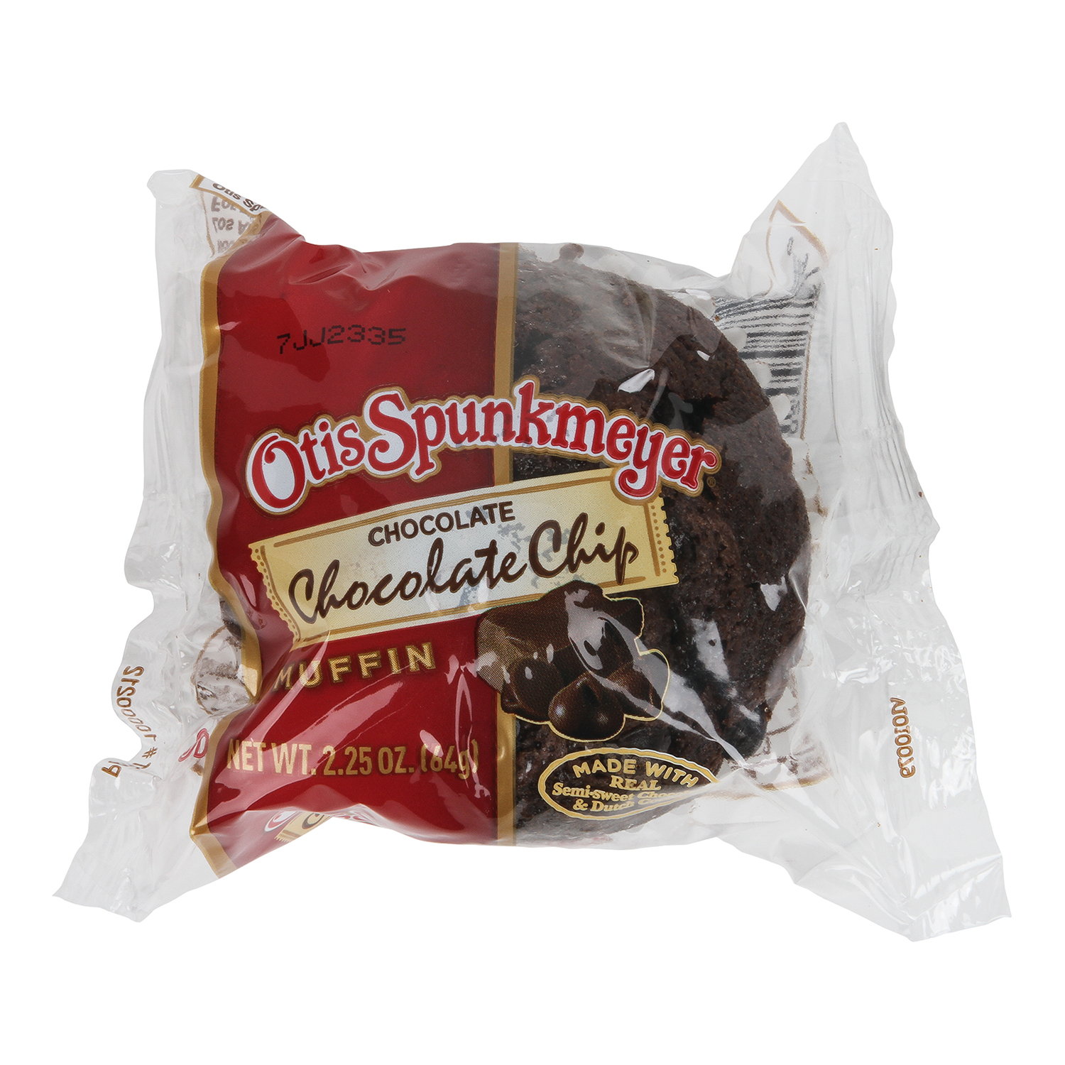 MUFFIN, CHOCOLATE, CHOCOLATE CHIP, THAW AND SERVE, INDIVIDUAL WRAPPED ...