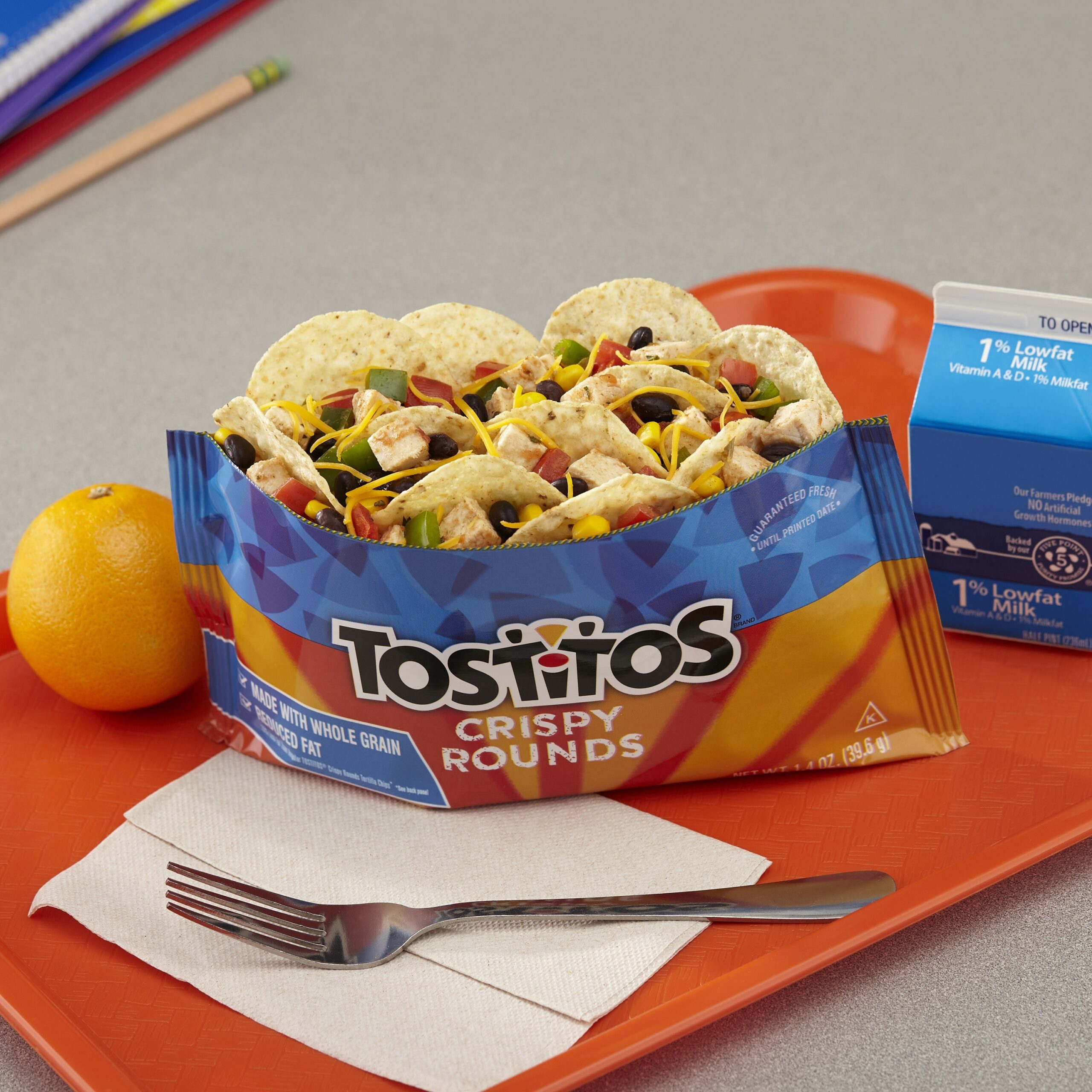 SNACK FOODS, TOSTITOS, WHOLE GRAIN, TOP N'GO - Feeser's