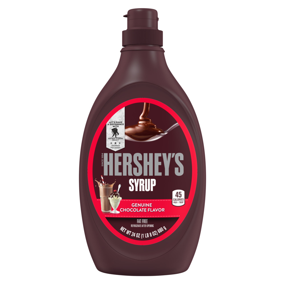 SYRUP, CHOCOLATE, PLASTIC, BOTTLE - Feeser's