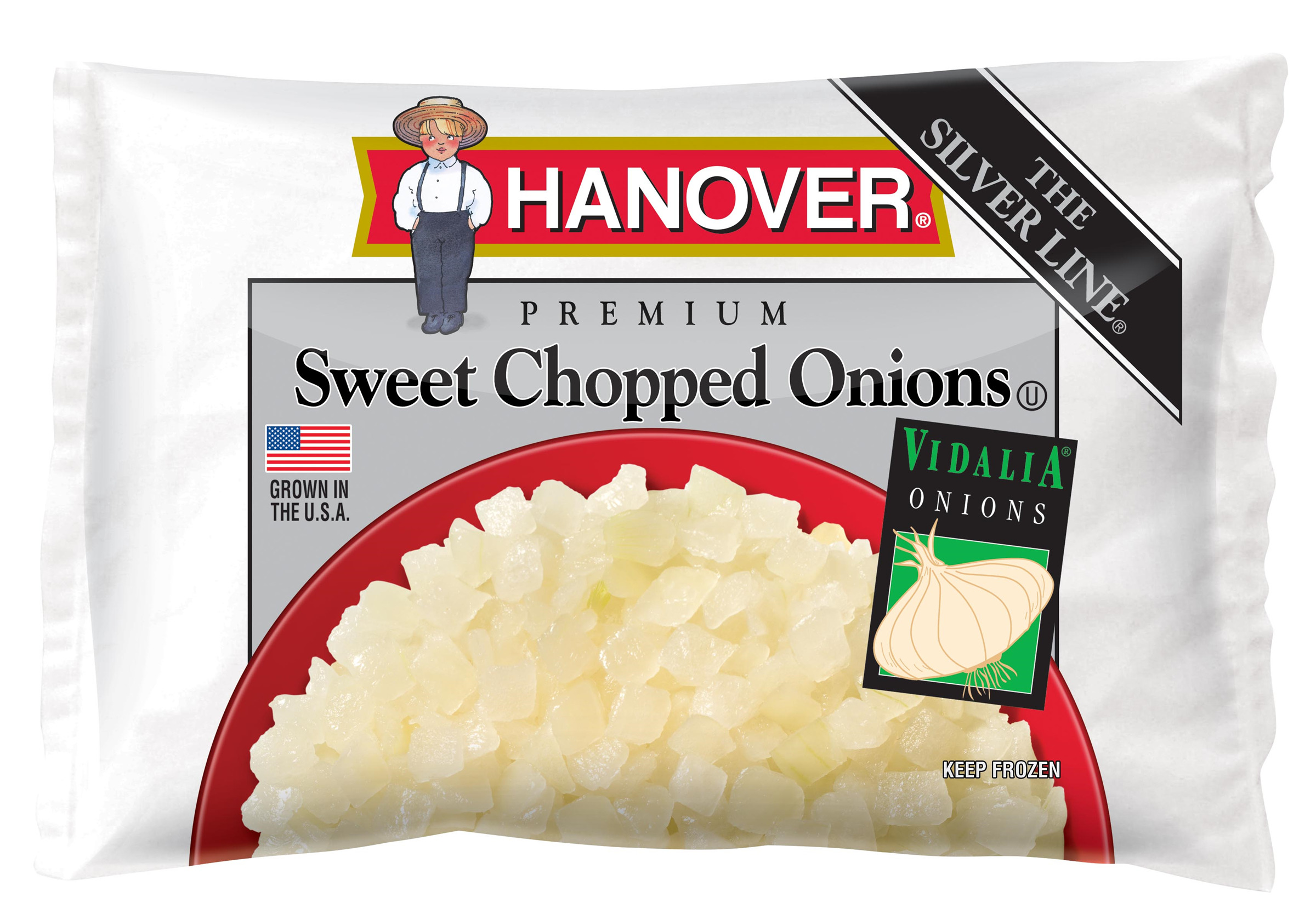 ONION, CHOPPED, INDIVIDUAL QUICK FROZEN, VEGETARIAN-VEGAN - Feeser's