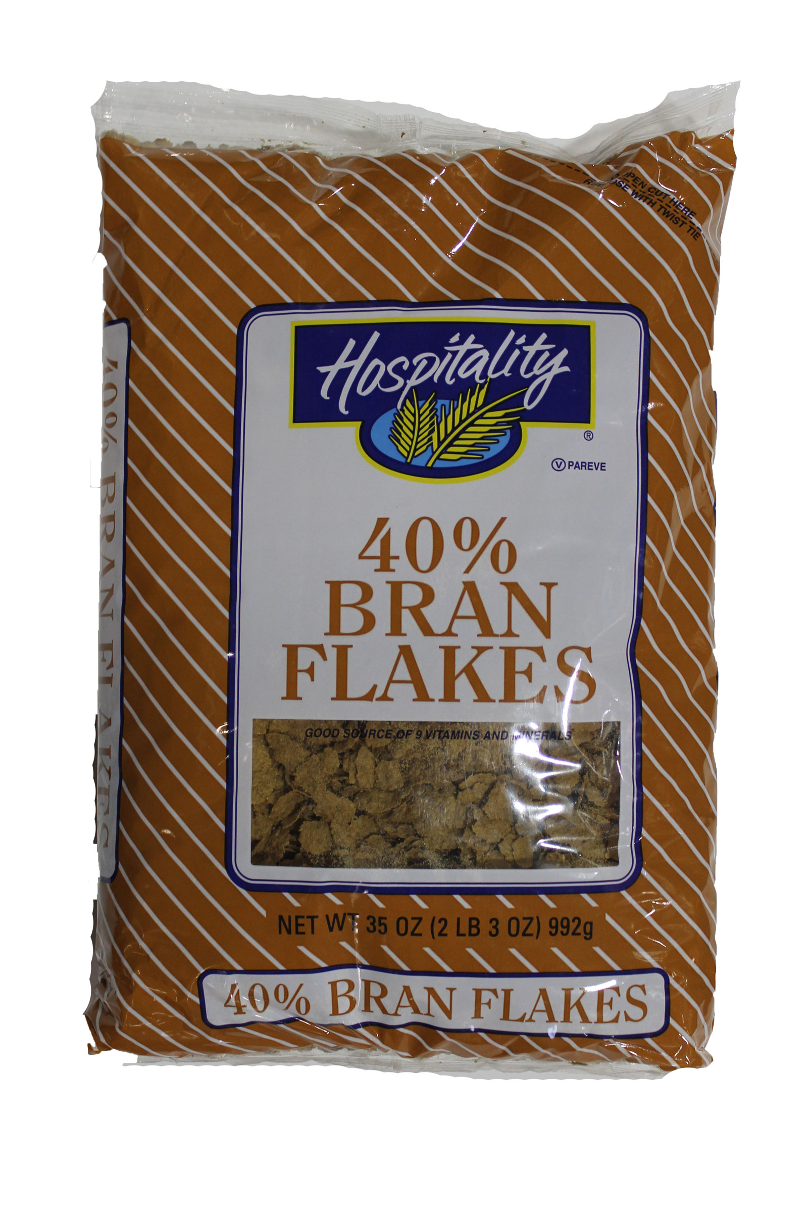 CEREAL, BRAN FLAKES, 40%, BULK PACK - Feesers