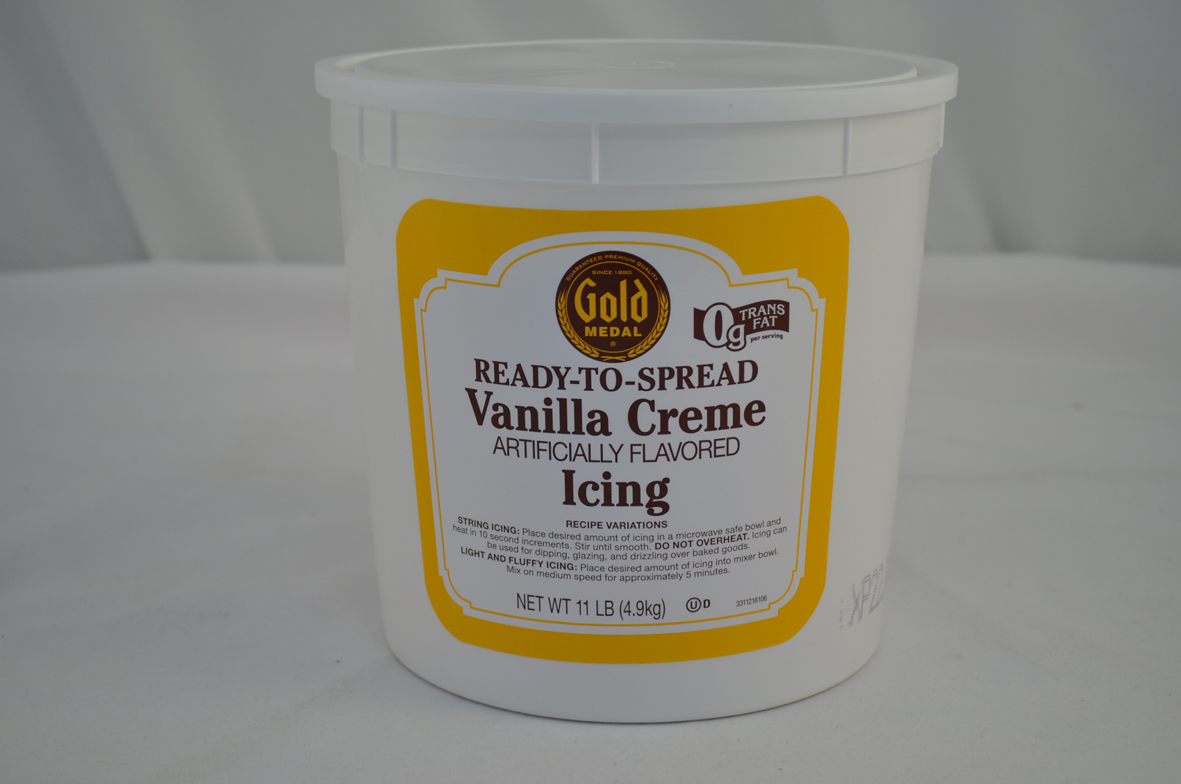 ICING, VANILLA, READY TO USE - Feeser's